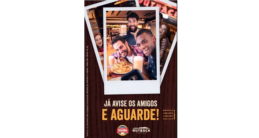 Outback - ação Dia do Amigo