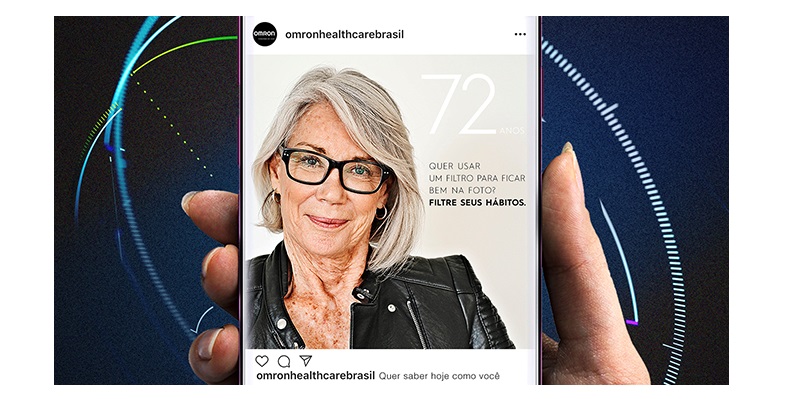 Omron mostra beleza sem filtro, em campanha criada pela Átomo