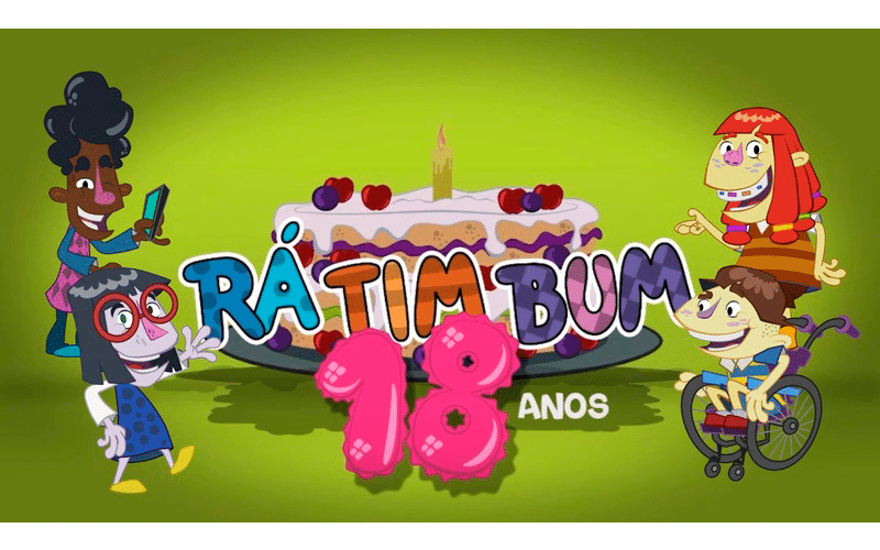 TV Rá Tim Bum completa 18 anos com novidades em sua programação