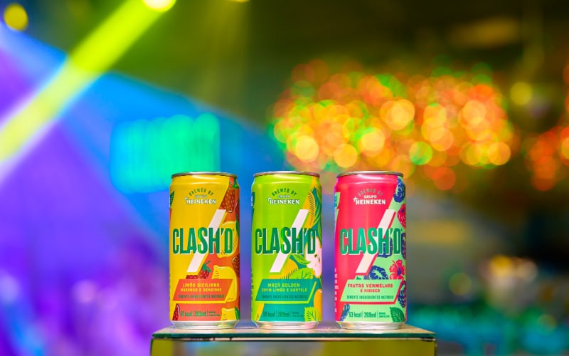 Grupo HEINEKEN celebra lançamento global do refrigerante Clash’d
