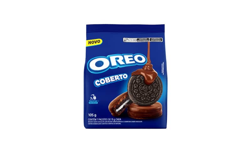 Oreo investe em inovação de seu portfólio no Brasil e lança Oreo Coberto