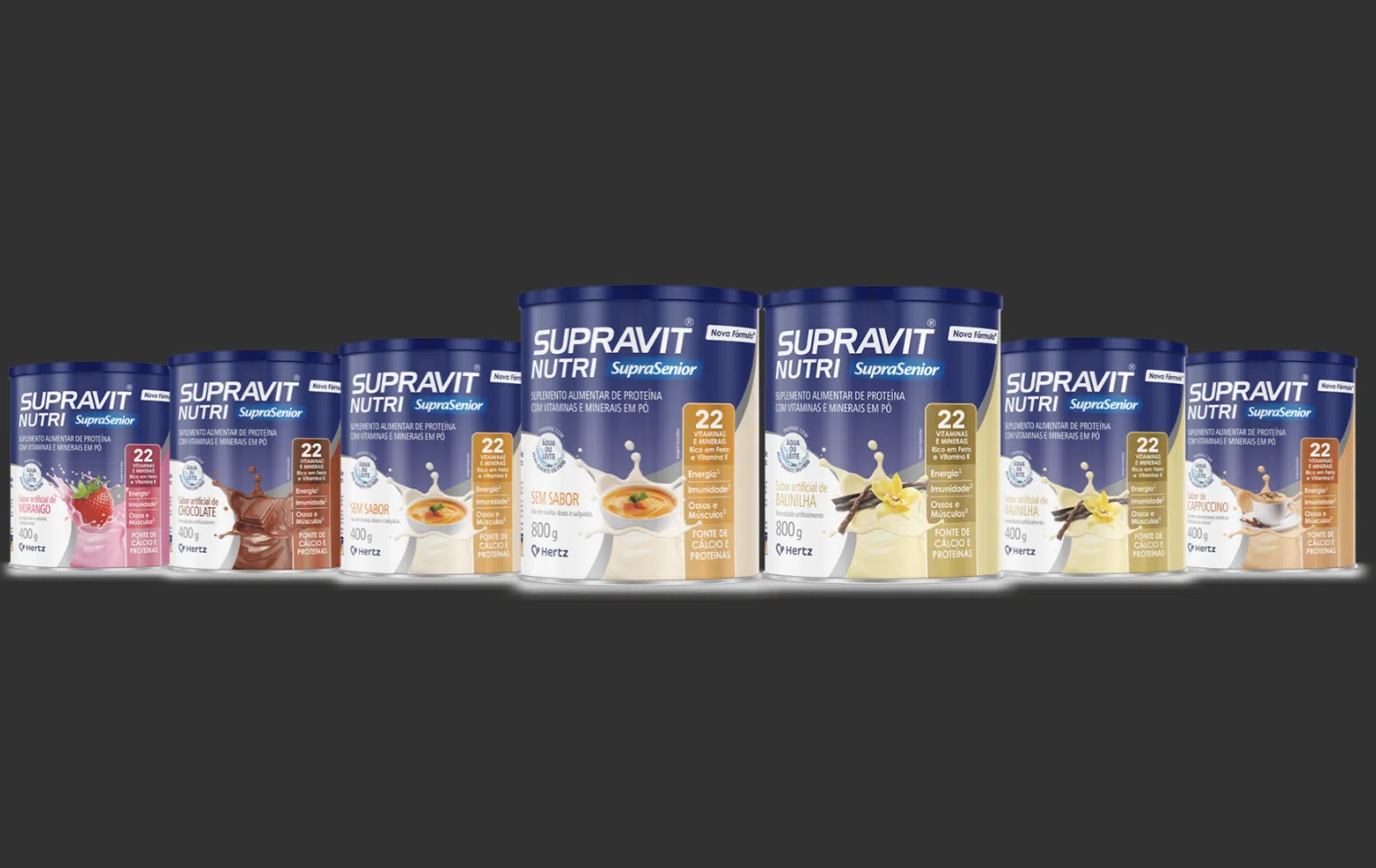 Hertz Farmacêutica lança Supravit Nutri