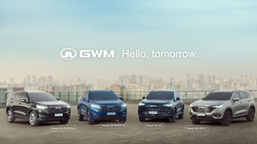 GWM Brasil lança campanha da linha GWM Haval H6
