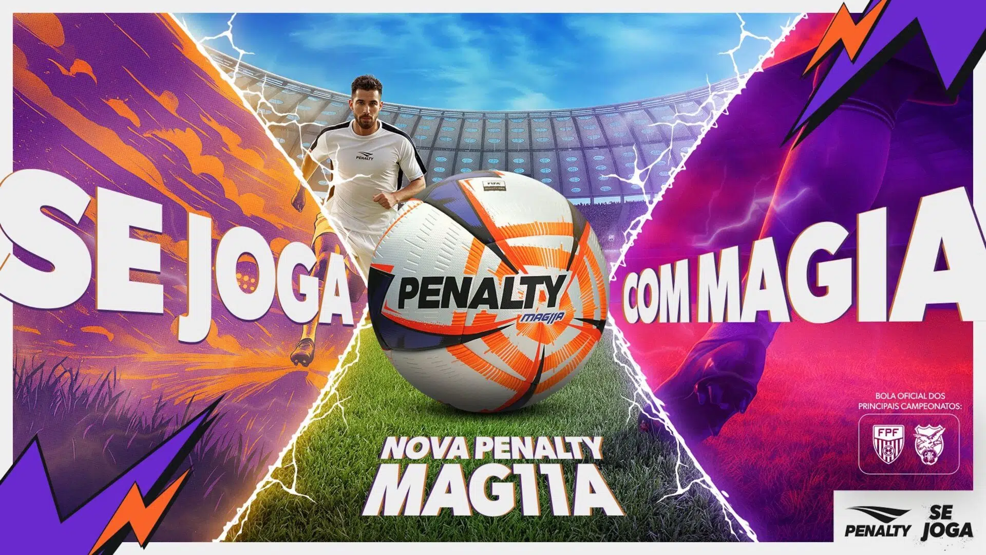 Penalty apresenta nova bola Mag11a