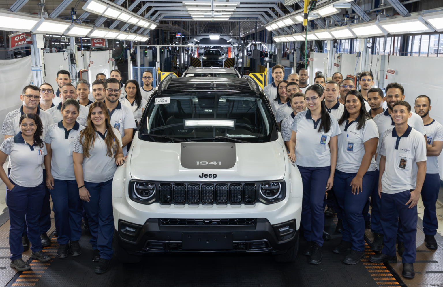 Jeep Renegade atinge 700 mil unidades produzidas no Brasil