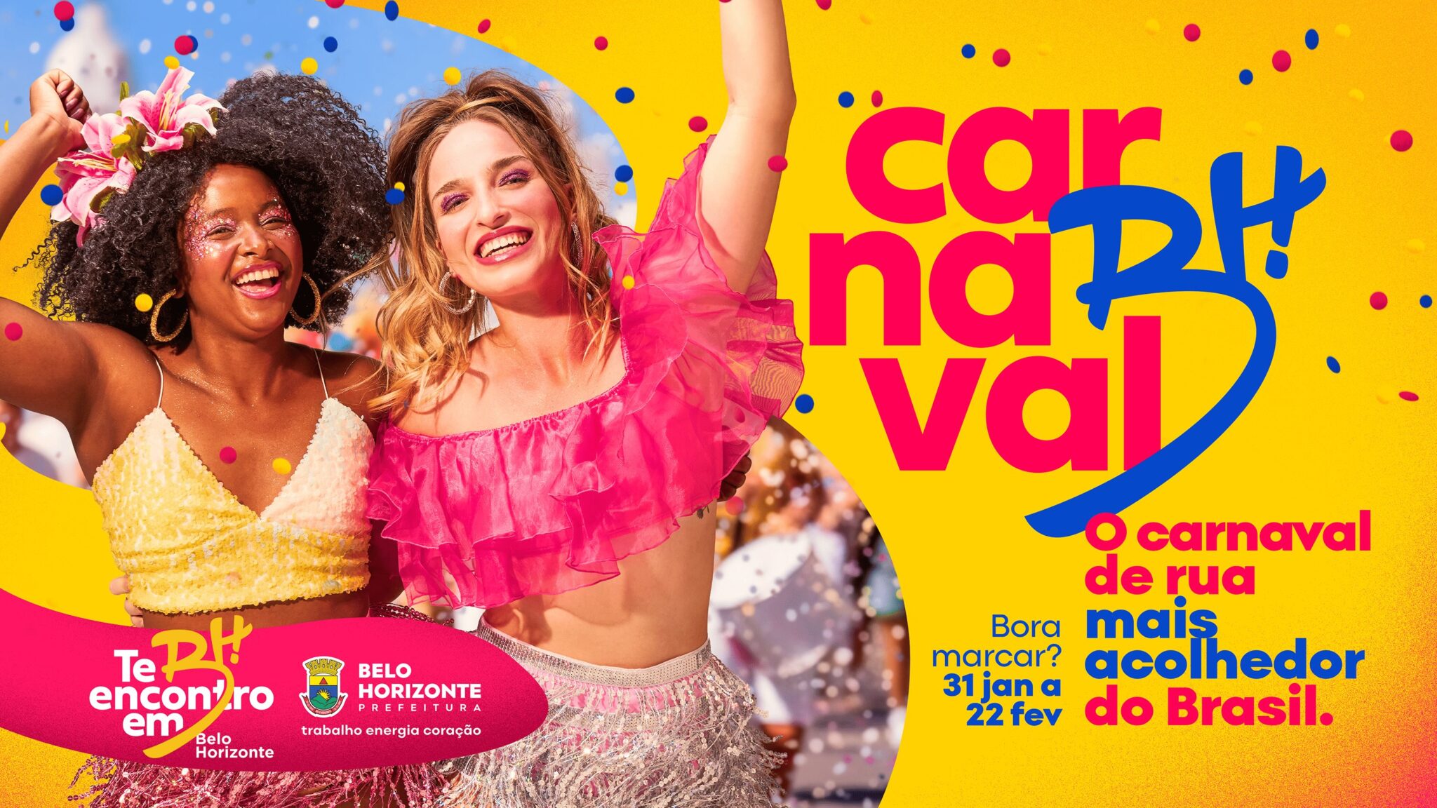 Prefeitura de BH convida foliões para curtir o Carnaval